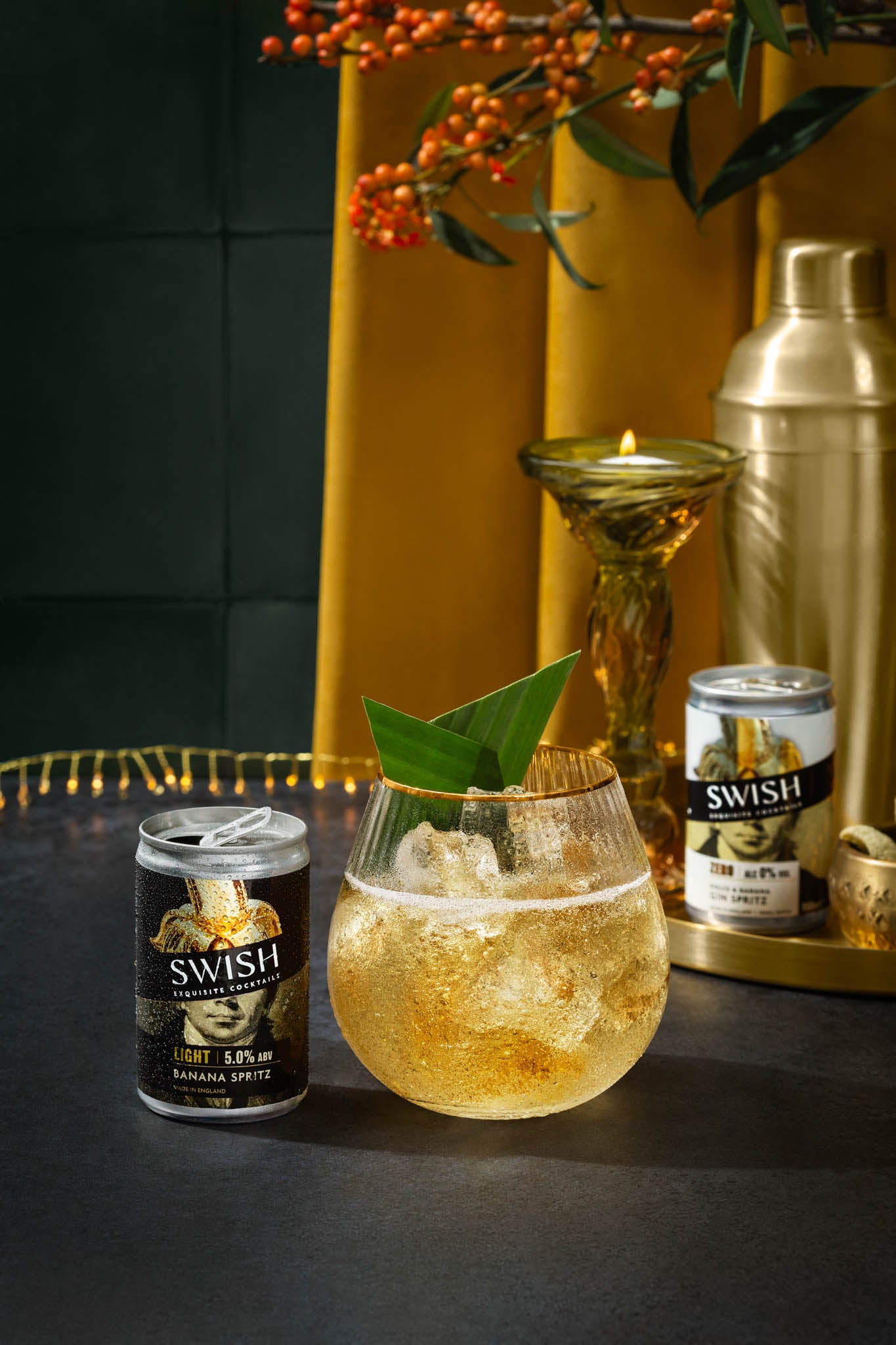 Dolce & Banana Spritz 5% Alc Vol | SWISH Exquisite Cocktails