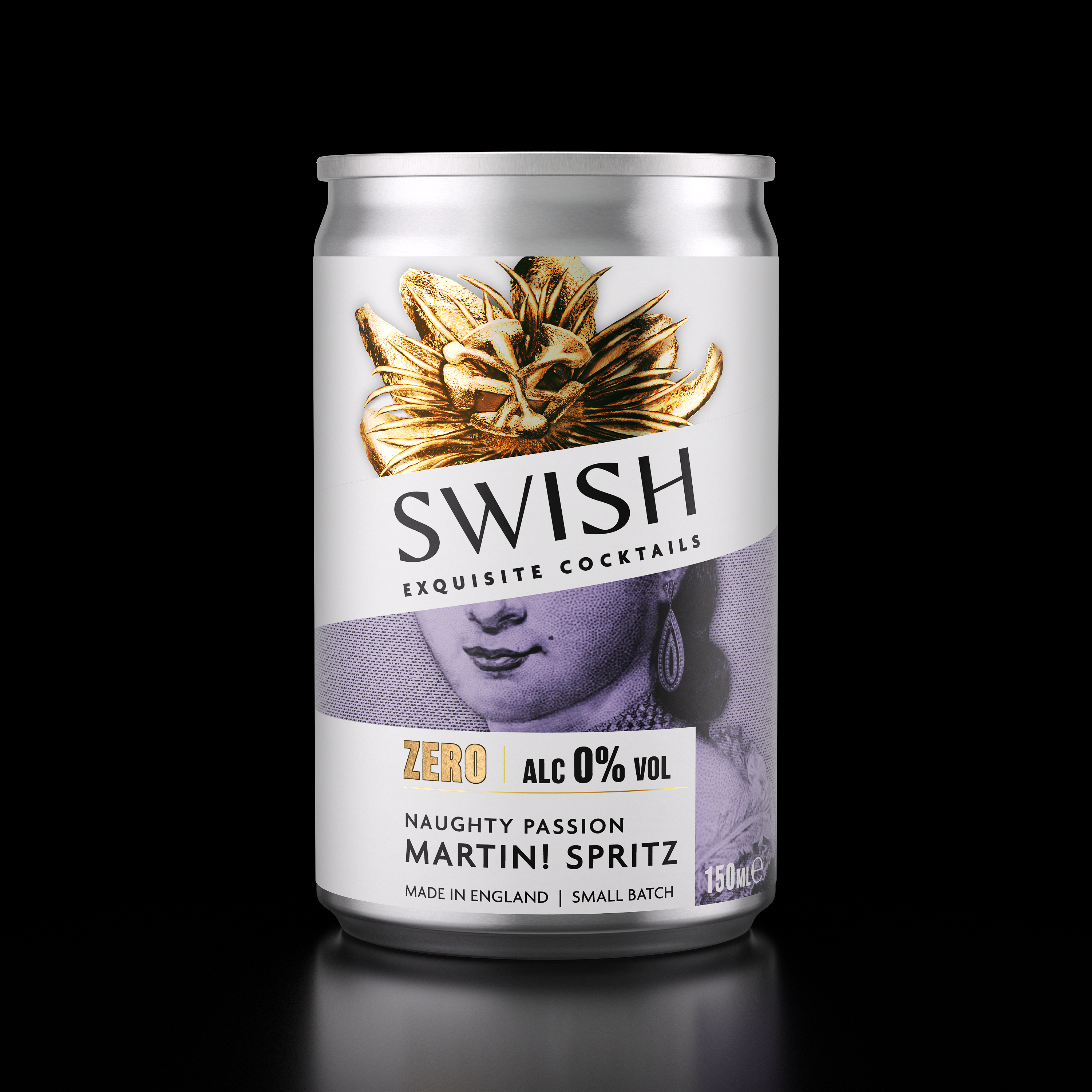 Alcohol Free Naughty Passion Martini Spritz, 0% x 12 Cans | SWISH ...