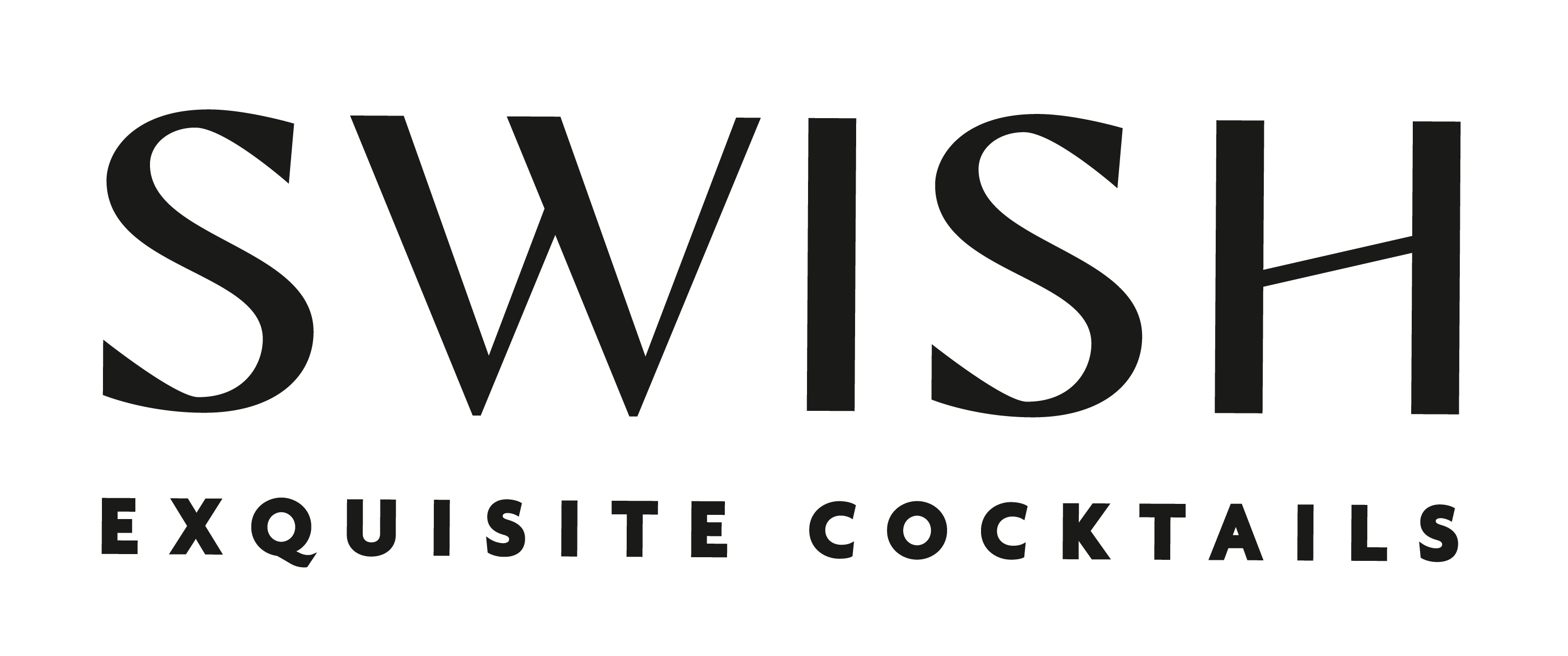 Page featuring a QR code collection for SWISH Exquisite Cocktails.