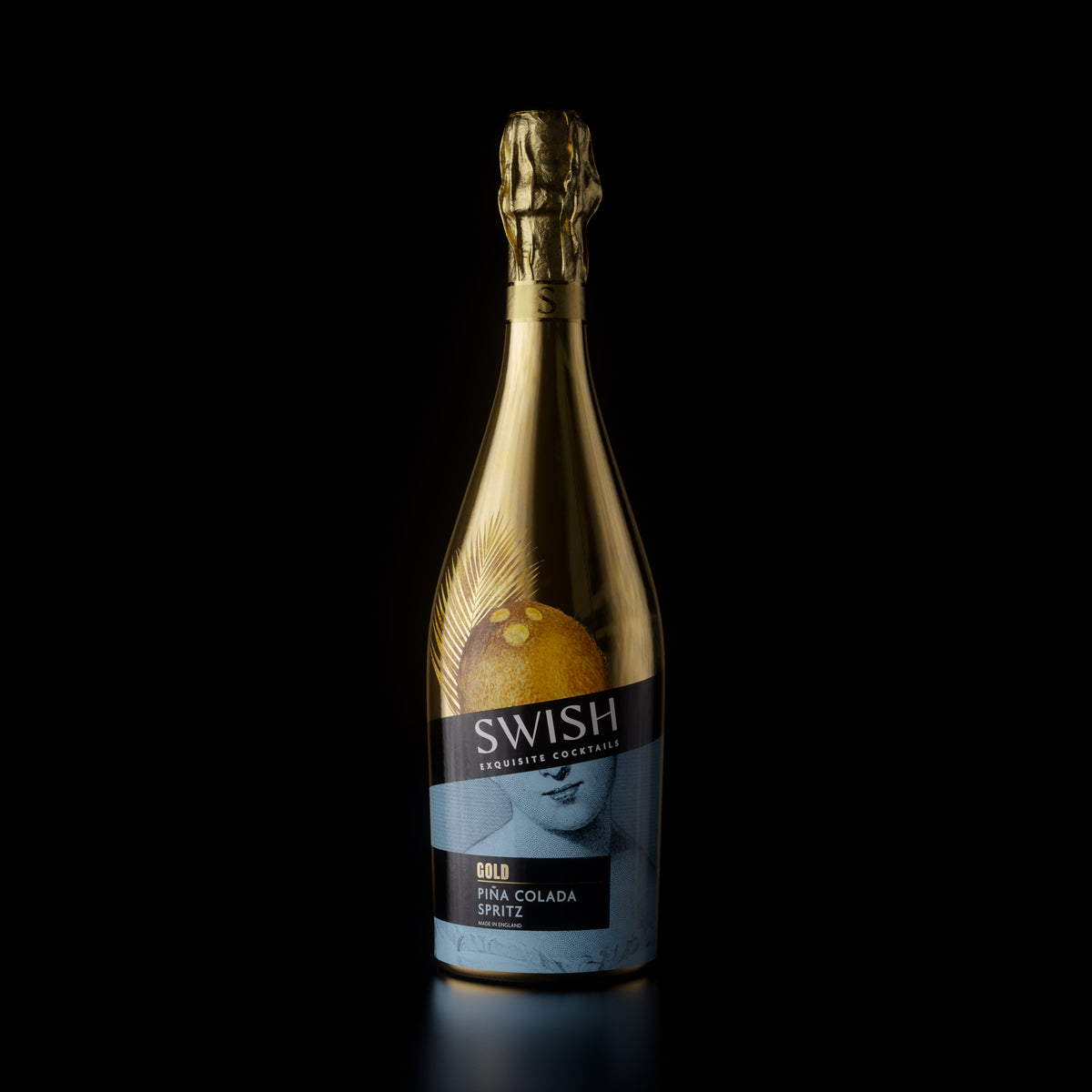 PIÑA COLADA SPRITZ GOLD | 12% ALC VOL | 750ML – SWISH Exquisite Cocktails