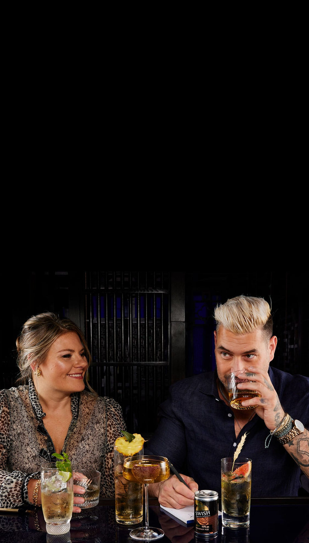 Get to Know Us | Our Story | SWISH Exquisite Cocktails