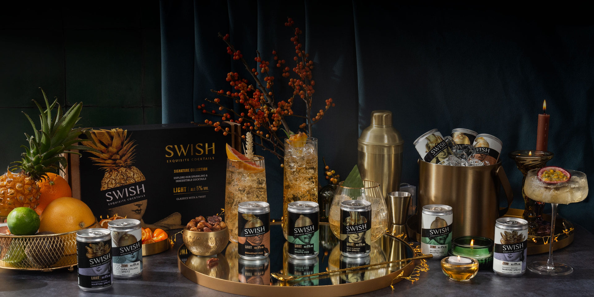 SWISH Exquisite Cocktails | Classic Cocktails with a Twist